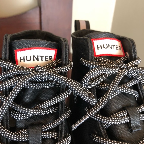 Hunter | Shoes | New Hunter For Target High Top Canvas Rain Boots ...